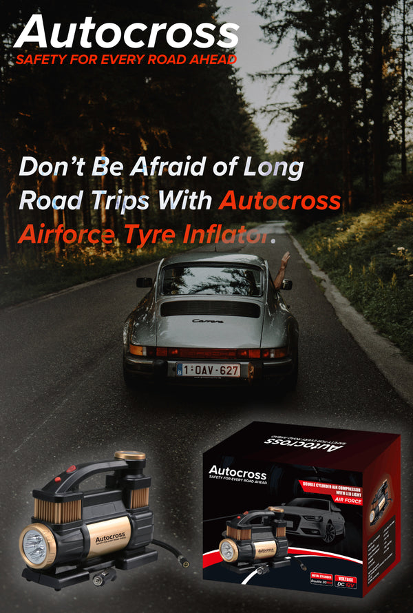 Autocross Air Force Double Cylinder Tyre Inflator